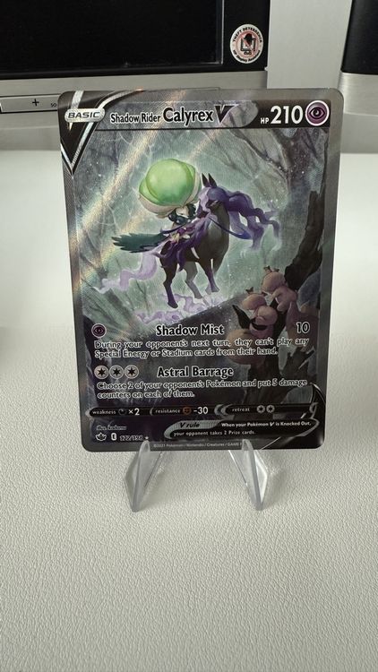 Shadow Rider Calyrex V - 172/198 - Pokemon Chilling Reign Al (Neu ...