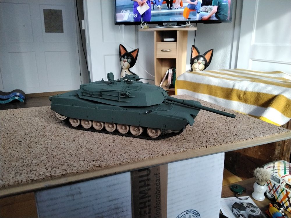 Tamiya US M1A1 Abrams Nato 1:35 ALT COOL !!!!!!!!!!!! (Gebraucht) in ...