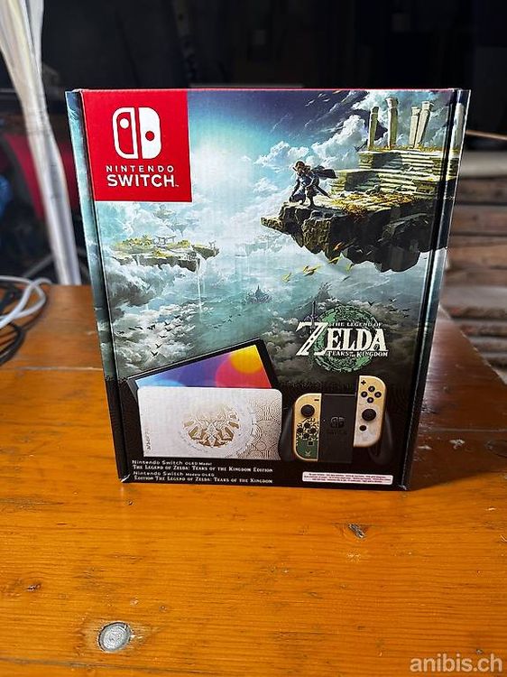 Zelda Tears Of The Kingdom Console Nintendo Switch collector (Gebraucht ...