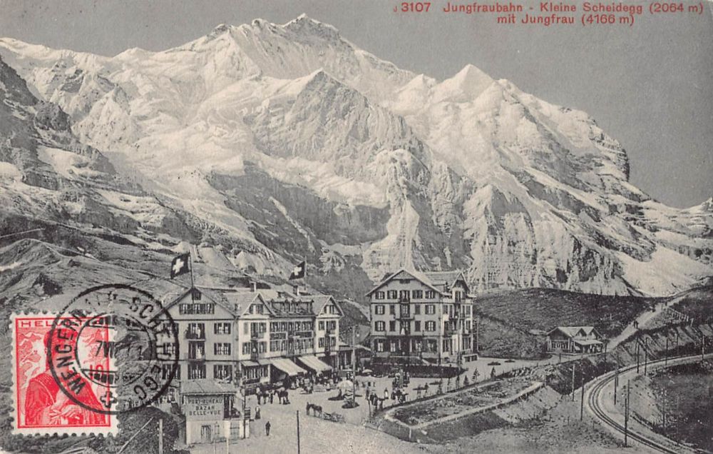 Gruss von der JUNGFRAUBAHN - Kleine Scheidegg, Jungfrau (Gebraucht) in Lufingen für CHF 2.5 ...
