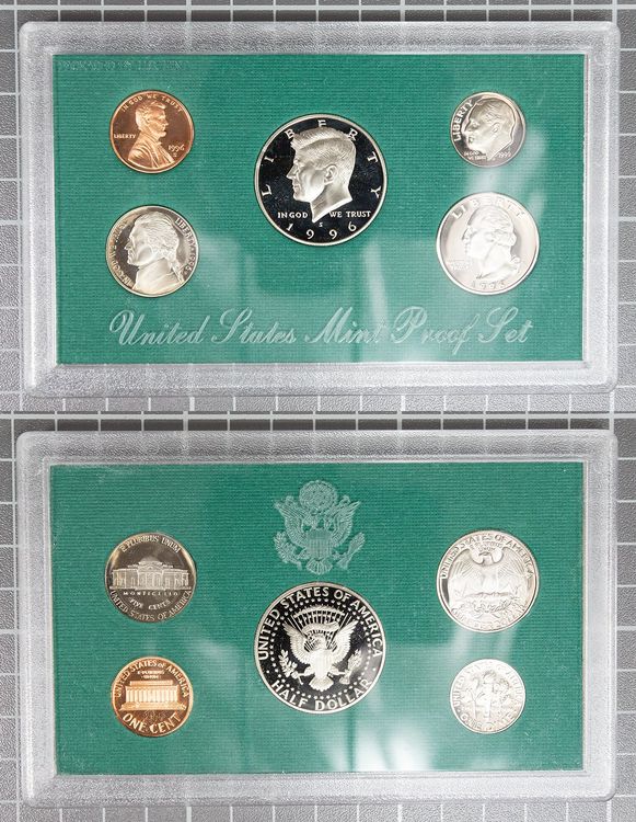 USA "Mint Proof Coin Set" von 1996 (Neu (gemäss Beschreibung)) in ...
