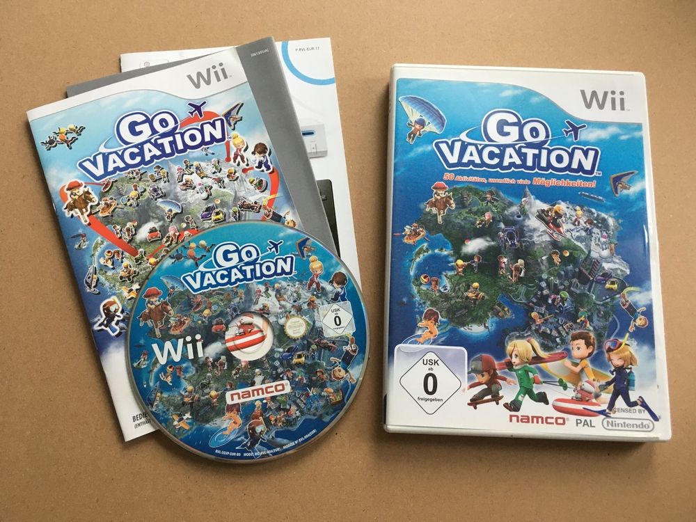 GO VACATION für Nintendo Wii | Kaufen auf Ricardo