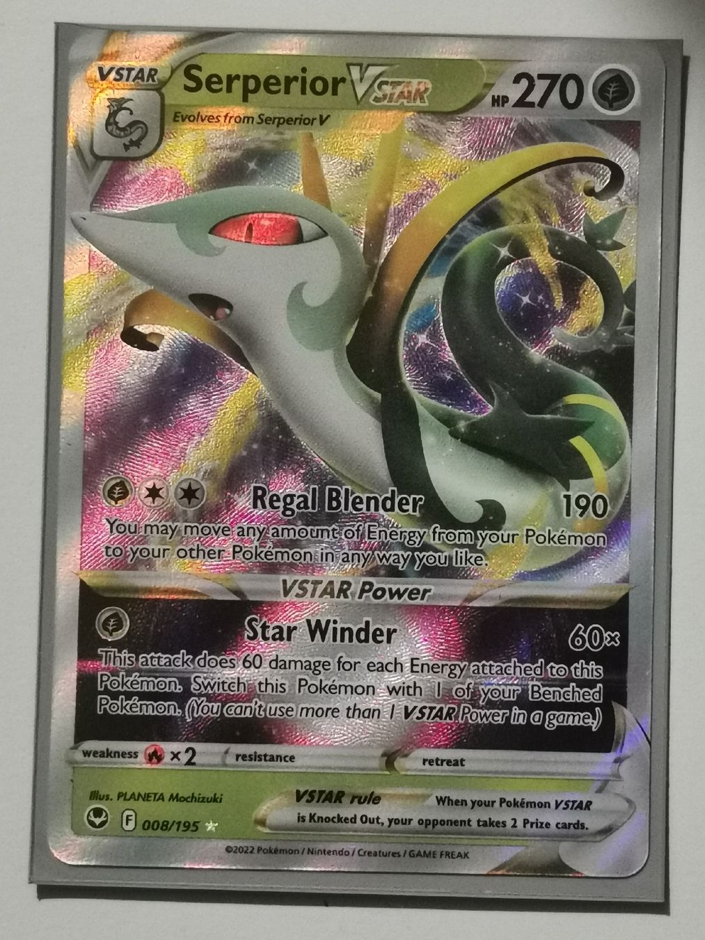 Pokemon Serperior VSTAR - Seltene Karte - Top Zustand! (Gebraucht) in ...