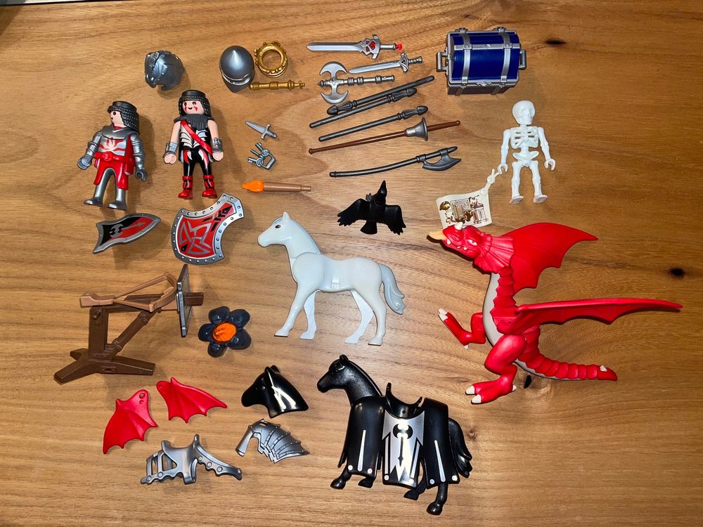 Playmobil 4160 Drachenland (Teile aus Adventskalender) (Gebraucht) in Spiez für CHF 5 – mit ...