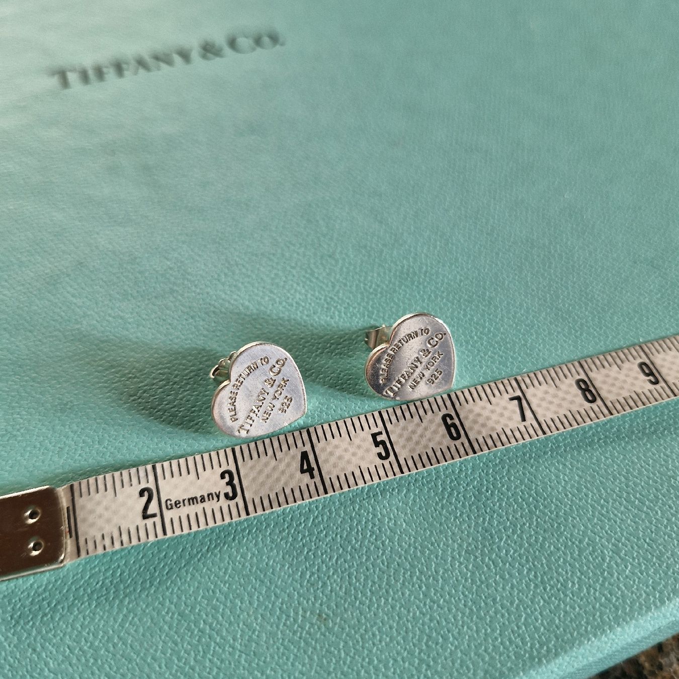 Tiffany & Co. grosse Herzohrstecker 🩵 selten! (Gebraucht) in Forch für ...