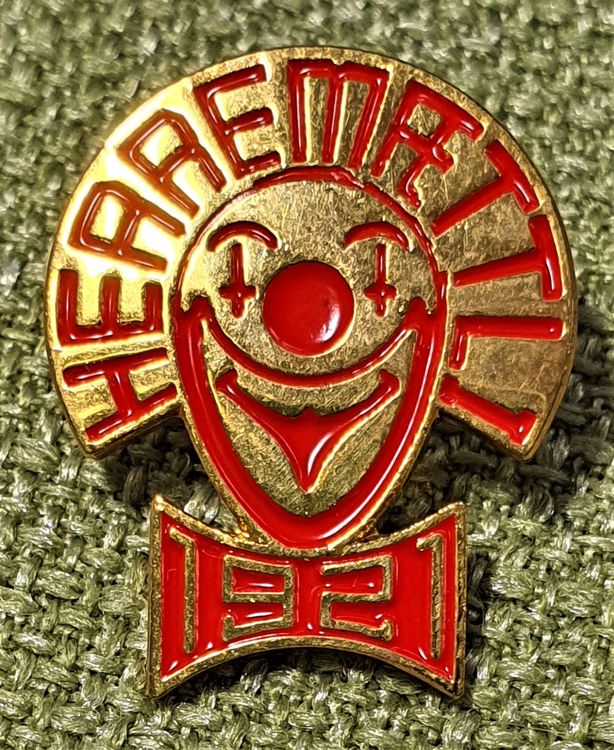 O821 - Pin Herremeettli 1921 Basler Fasnacht Aufl. 50 Stk. (Gebraucht) in Reinach BL für CHF 1.5 ...