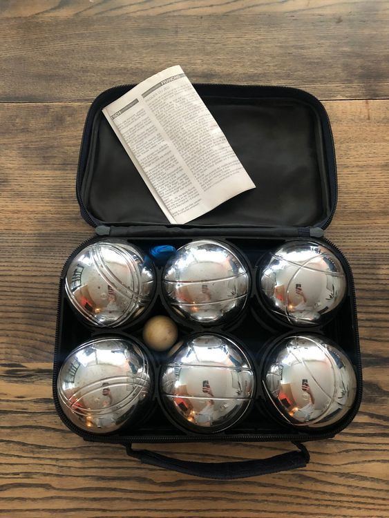 Boccia / Boule Set 6 Kugeln (Gebraucht) in Kloten für CHF 35 – mit ...