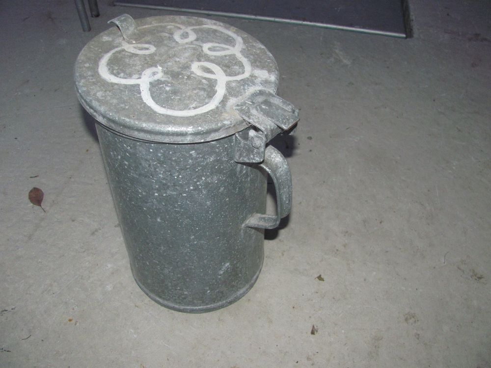 MINI-Ochsner Güselkübel Abfalleimer Blech, 10 Liter, RARITäT (Gebraucht ...
