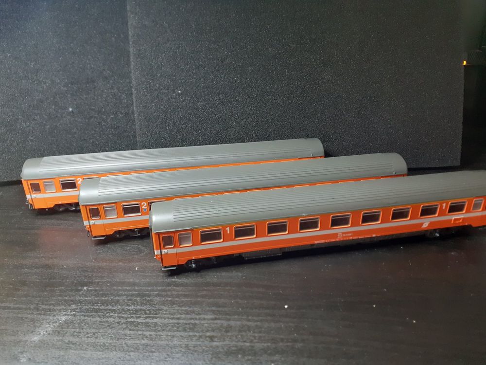 Roco ÖBB Eurofima Reisezugwagenset H0 DC (Gebraucht) in Arbon für CHF 2 ...