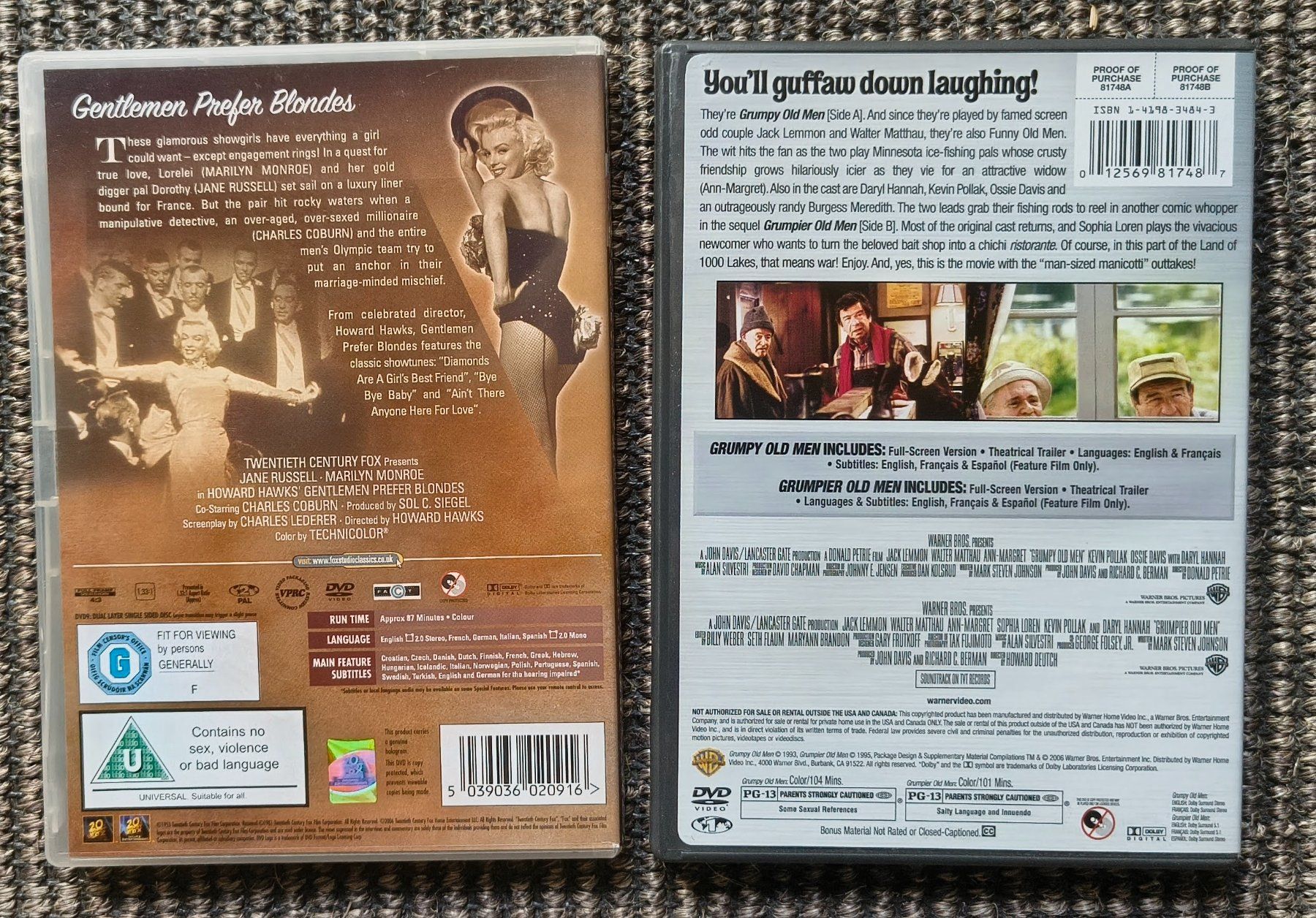 2x DVD's: Grumpy Old Men Comedy Double Feature (Gebraucht) in Ipsach ...