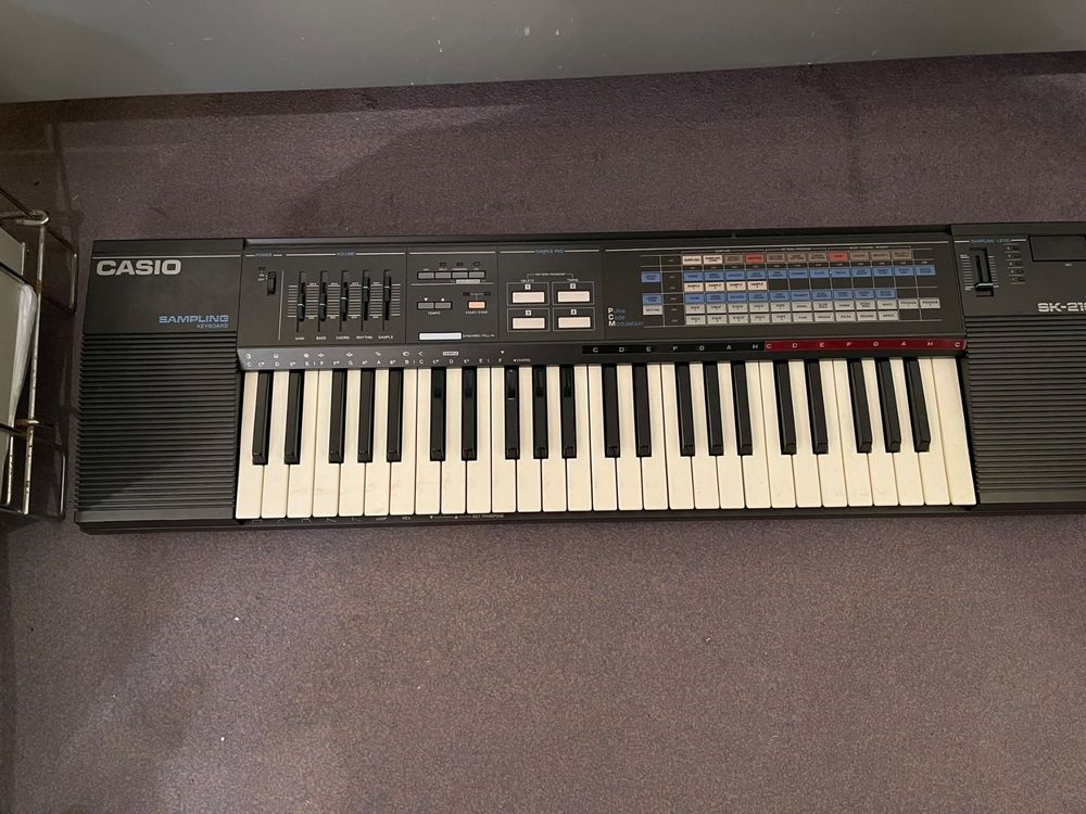 Keyboard Casio SK 2100 (Gebraucht) in Eiken für CHF 90 – nur Abholung ...