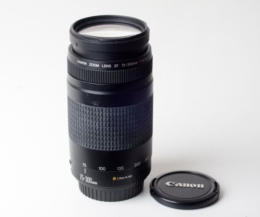 Canon EF 75-300mm f4-5,6 II Top Zustand (Gebraucht) in Jona für CHF 90 – mit Lieferung auf ...