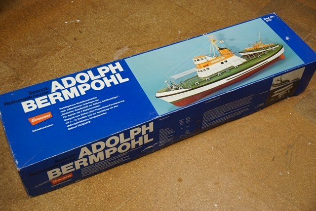 GRAUPNER 2137 DGzRS ADOLPH BERMPOHL MIT VEGESACK BEIBOOT (Gebraucht) in ...