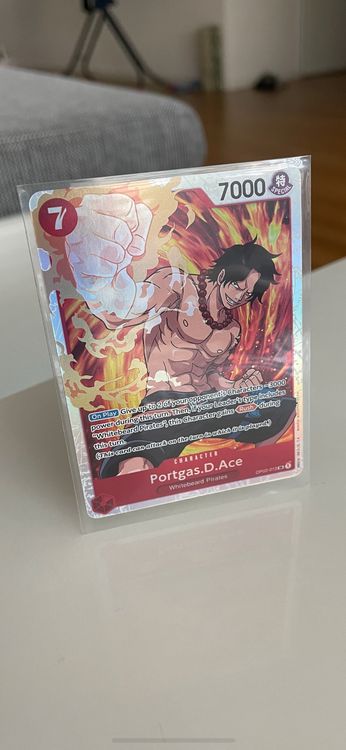 One Piece TCG OP02-013 SR Ace (Neu (gemäss Beschreibung)) in Oberentfelden für CHF 5 – mit ...
