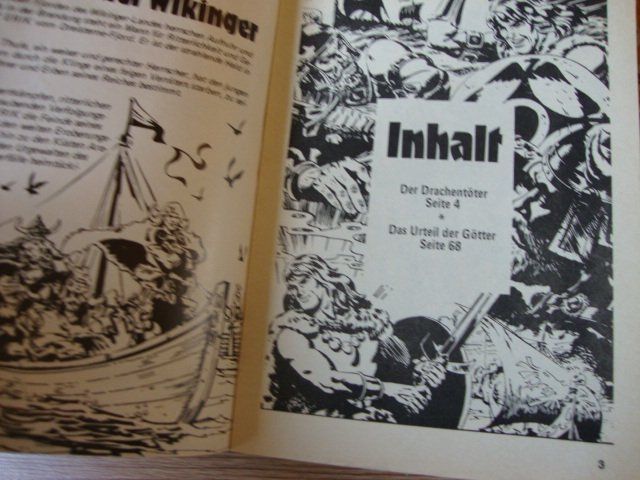 8 Stk. Jahr 1982 Comic PRINZ ERIK Das Schwert der Wikinger | Kaufen auf ...