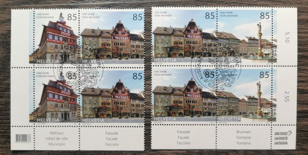 TR103 Bloc Timbre Suisse 2007 (Gebraucht) in Cousset für CHF 2.5 – mit Lieferung auf Ricardo kaufen