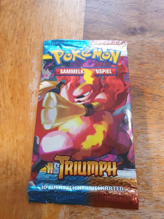 pokemon booster HS TRIUMPH (Neu und originalverpackt) in Goldach für ...