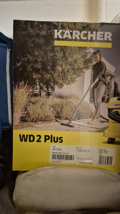 Kärcher Nass-Trockensauger WD 2 Plus- Neu und verpackt. (Neu und ...