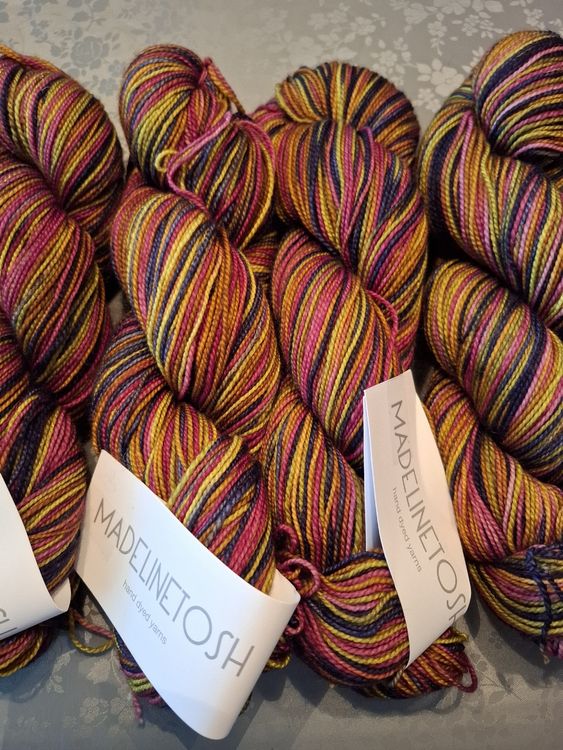 Madelinetosh Tosh Sock "Peacock" (4x 100g) (Neu (gemäss Beschreibung ...