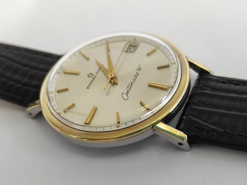 Eterna Matic Centenaire 61 auto-Goldcap mit Box, schön & RAR | Kaufen ...
