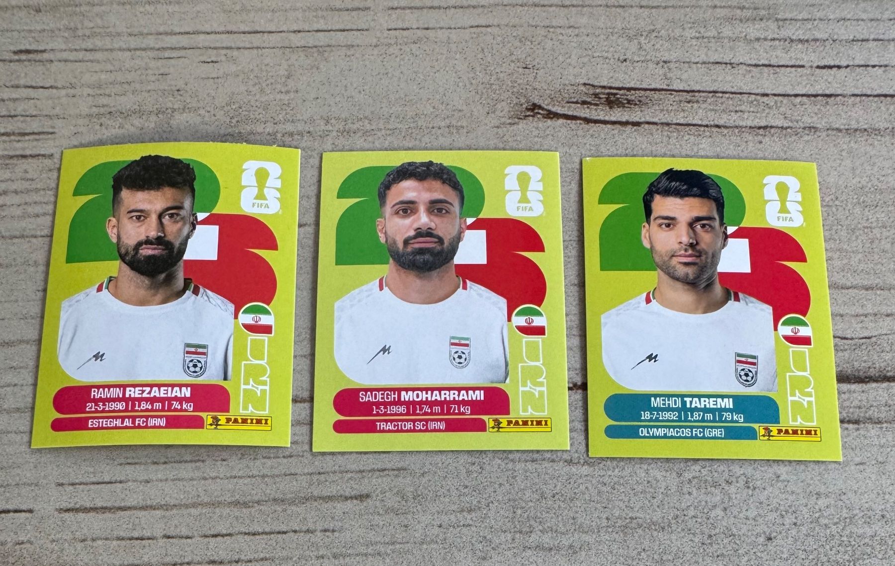 Panini FIFA World Cup WM 2026 - IRAN - IRN 7 - 9 - 18 (Neu und ...