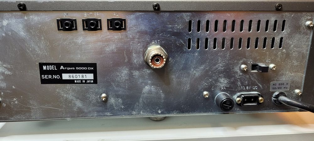 Argus 5000 DX CW/AM/FM/SSB (CB) Amateurfunk Heimstation (Rar (Gebraucht ...