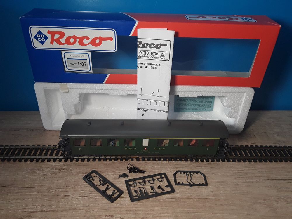 Roco 44730 _ SBB Personenwagen ABi _ beleuchtet _ Spur H0 (Gebraucht) in Rüti ZH für CHF 47 ...