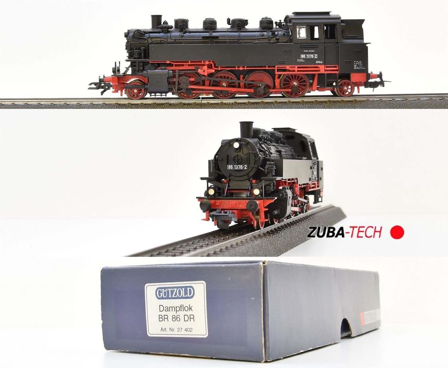 Gützold 27402 Dampflok BR 86 DR H0 GS OV (Gebraucht) in St. Gallen für CHF 42.5 – mit Lieferung ...
