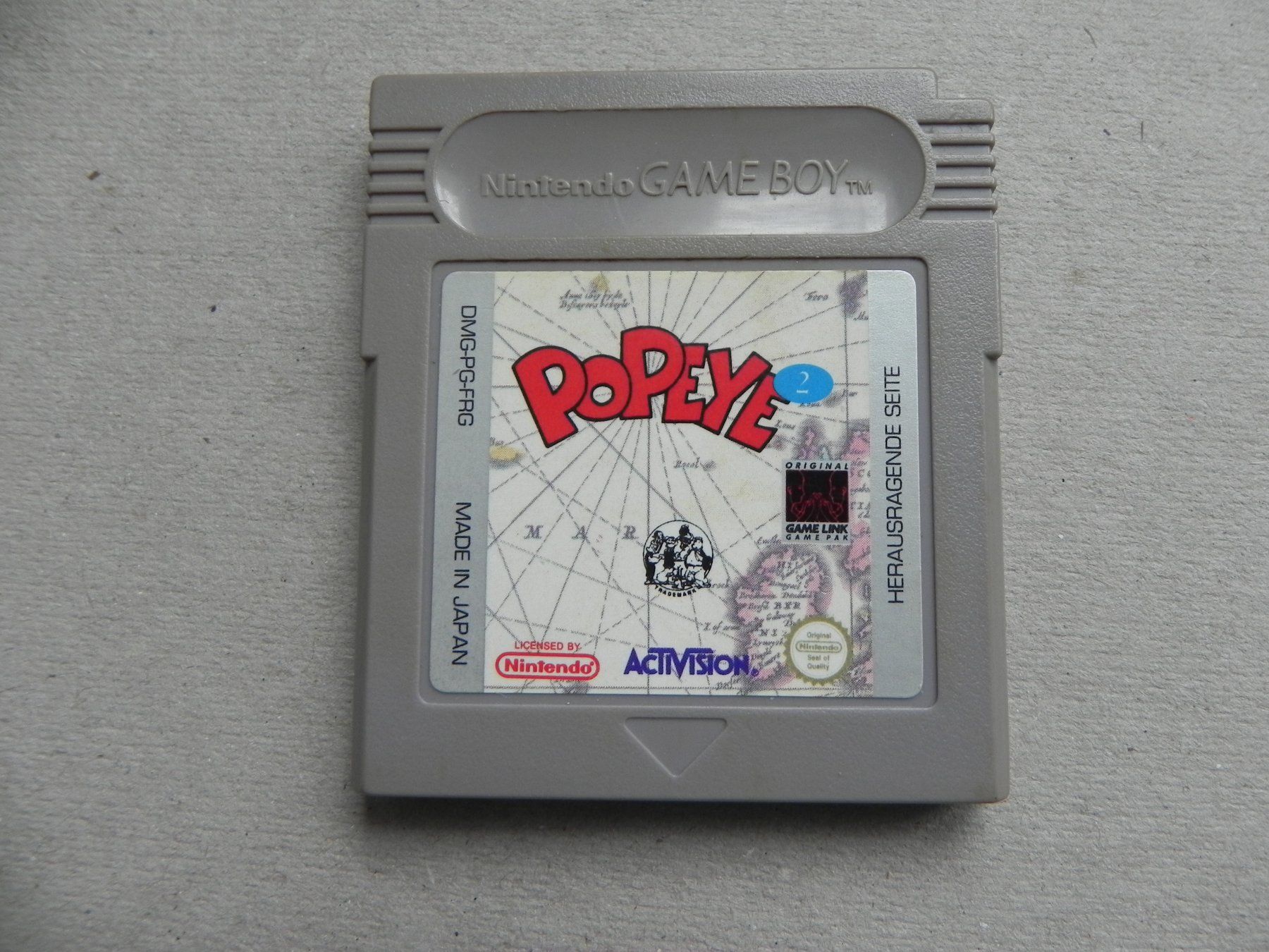 Nintendo Gameboy Kult Game Boy Spiel Popeye 2 (Gebraucht) in Siebnen ...