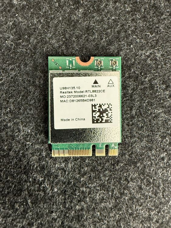 Realtek Model:RTL8822CE (Gebraucht) in Zug für CHF 5 – mit Lieferung ...