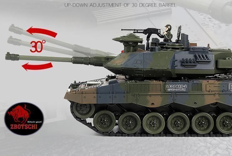 Ferngesteuerter Panzer RC Tank BB Airsoft Funktion 47cm XL (Neu und ...