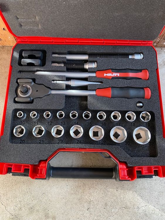 Hilti Hammer-Ratschensatz S-HWS 1/2" Set NEU | Kaufen auf Ricardo