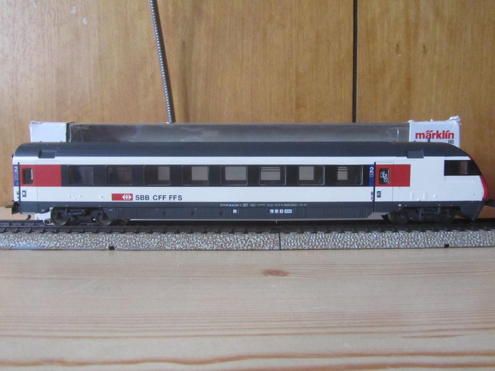 Märklin HO 42164 wagon-pilote Intercity CFF-SBB Steuerwagen (Gebraucht) in Porrentruy für CHF 90 ...