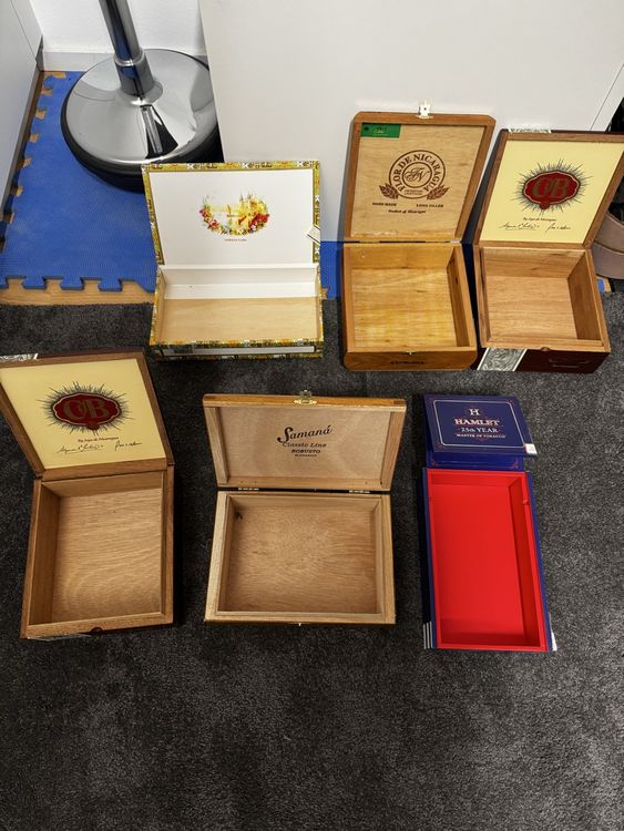 Premium Cigar Boxes - Humidor Collection | Kaufen auf Ricardo