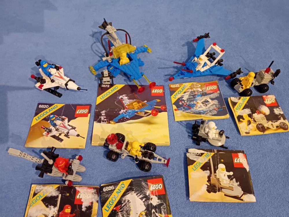 lego space 7 sets. vintage années 80'. (Gebraucht) in Rennaz für CHF 50 ...