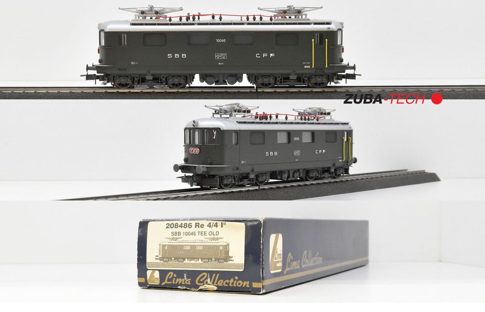 Lima 208486 E-Lok Re 4/4 I SBB TEE H0 WS Analog mit OVP | Kaufen auf Ricardo