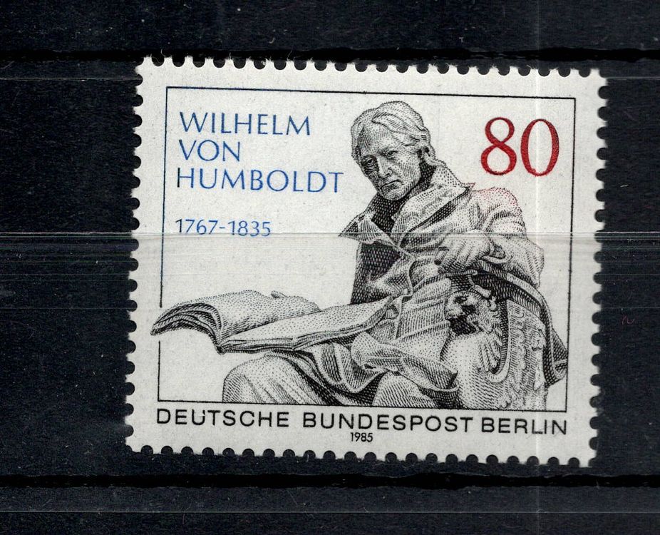 Briefmarken Berlin 100.Todest. von Wlhelm von Humboldt ** (Neu (gemäss Beschreibung)) in Uitikon ...