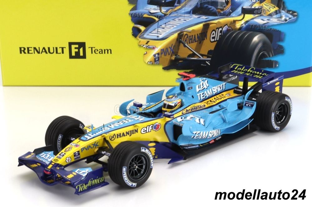 Renault R26 F1 2nd GP Brasilien 2006 Alonso Minichamps 1:18 (Neu und ...