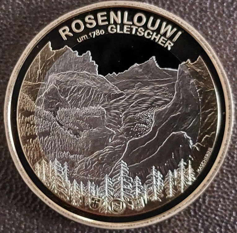 10 Franken Gedenkmünze 2023 Rosenlauwi pp / prf (Neu (gemäss Beschreibung)) in Arch für CHF 35 ...