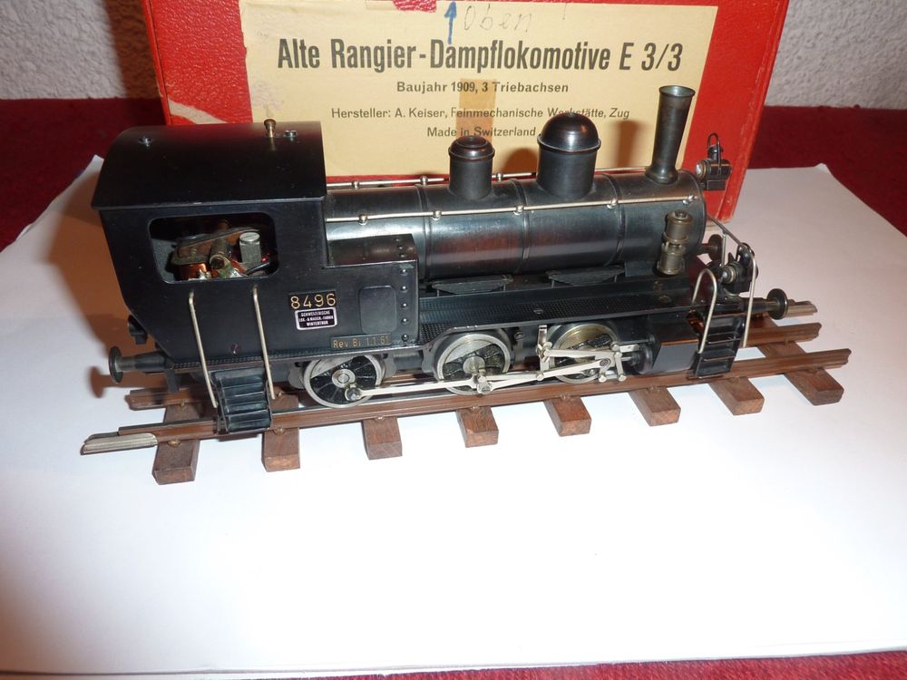 Keiser Modellbahn Spur 0, Dampflok "Tigerli" (Neu (gemäss Beschreibung ...