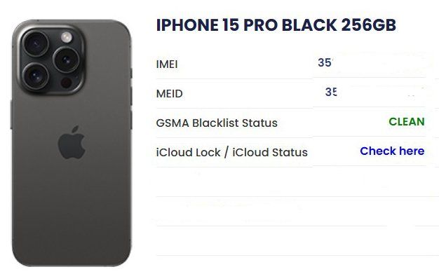 Apple iPhone 15 pro 256 GB, Black (Defekt) in Thalwil für CHF 1 – mit ...