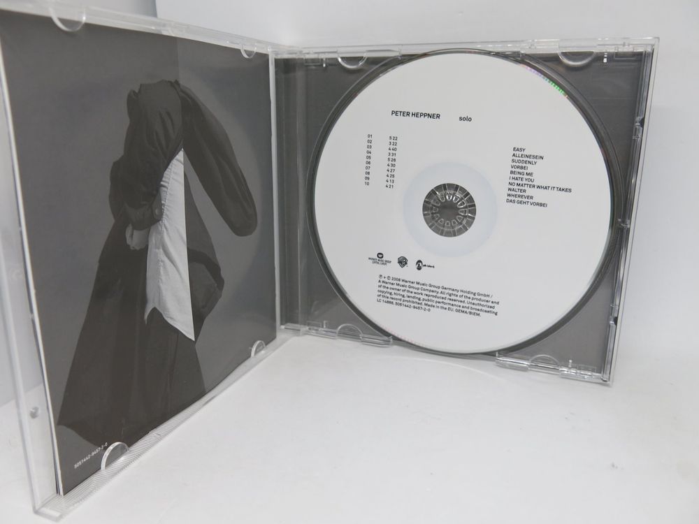 CD: Peter Heppner ( ehem Wolfsheim ) - Solo (Gebraucht) in Ernetschwil ...