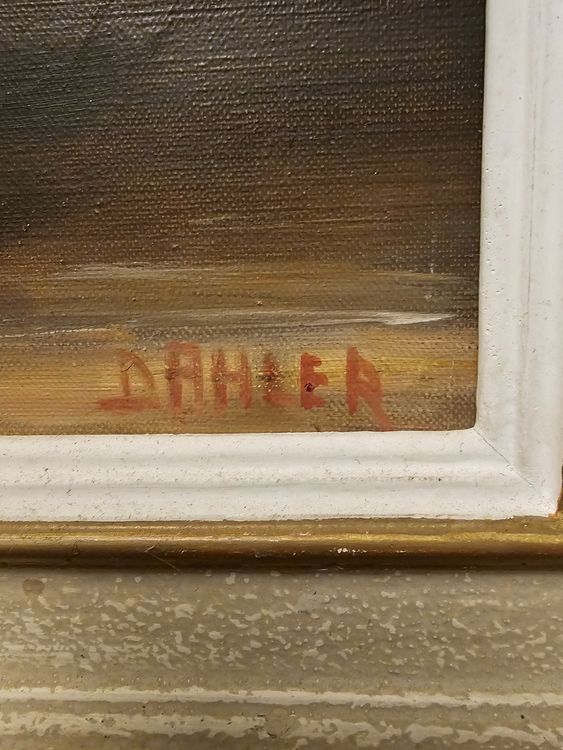 Ölbild original Fritz Dähler (Gebraucht) in Rothrist für CHF 41.5 – mit ...