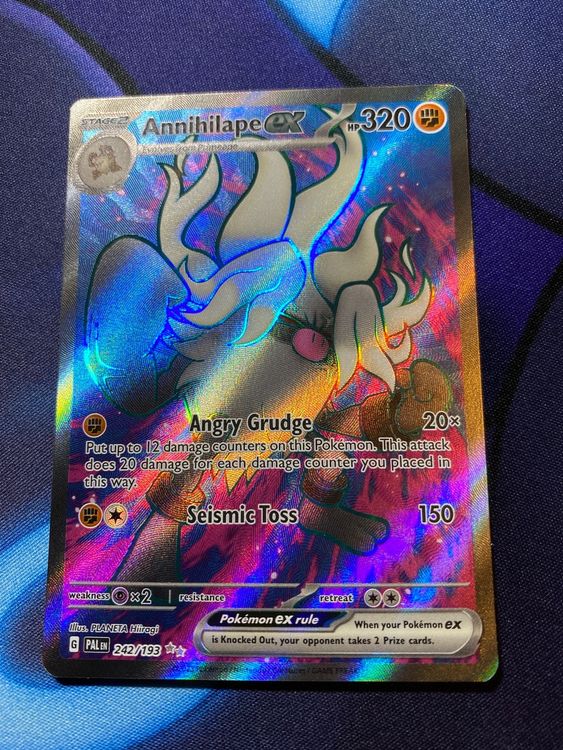 Pokemon Karte [Annihilape] [EX] [Fullart] [Paldea Evolved] (Gebraucht ...