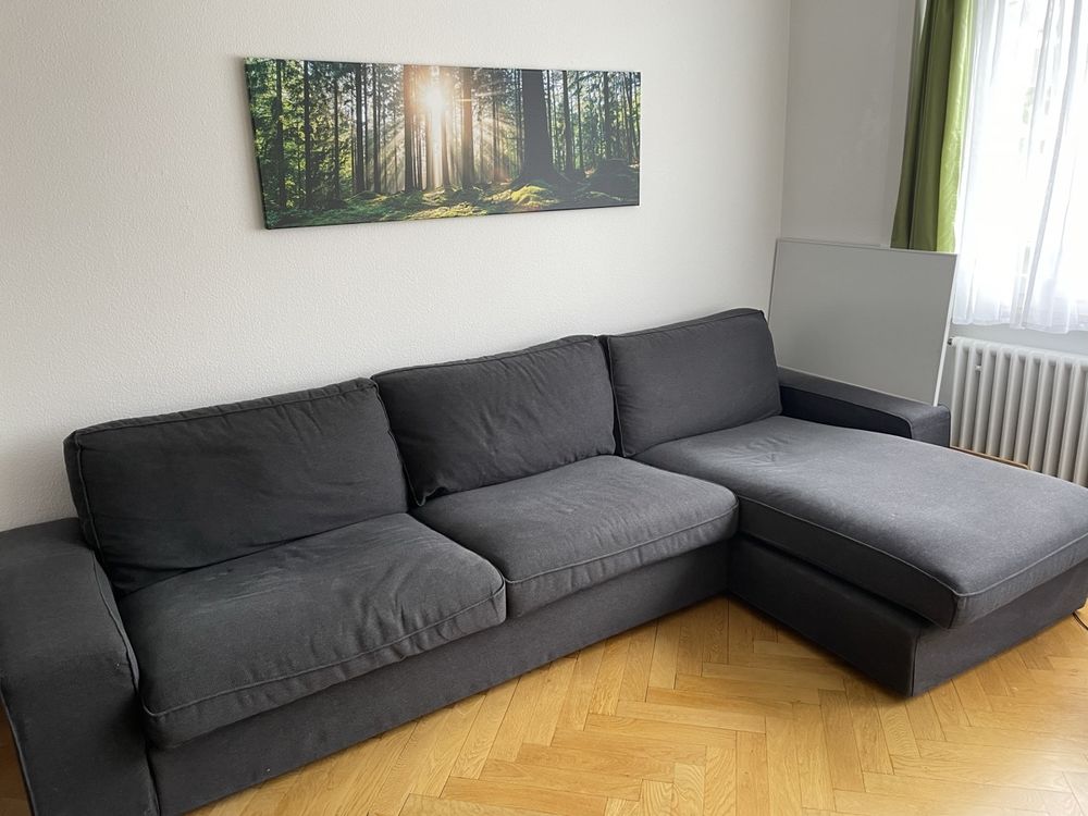 3er Sofa Kivik mit Recamiere (Gebraucht) in Oftringen für CHF 52 – nur Abholung auf Ricardo kaufen