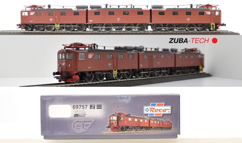 Roco 69757 E-Lok Dm 3 LKAB H0 GS Digital mit Sound OVP (Gebraucht) in ...