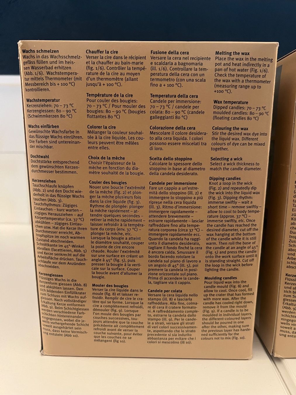 Paraffin/Stearin Kerzenrohstoff - 2 x 2.5 kg (Neu und originalverpackt ...