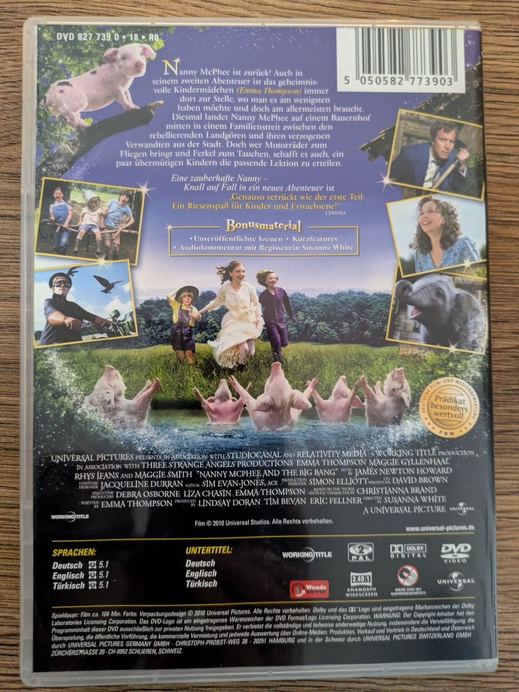 DVD Eine zauberhafte Nanny - Knall auf Fall in ein n. Abent. (Gebraucht ...