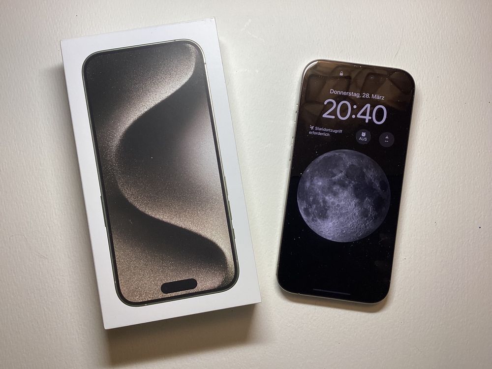 iPhone 15 Pro 128GB Natural Titan | Kaufen auf Ricardo