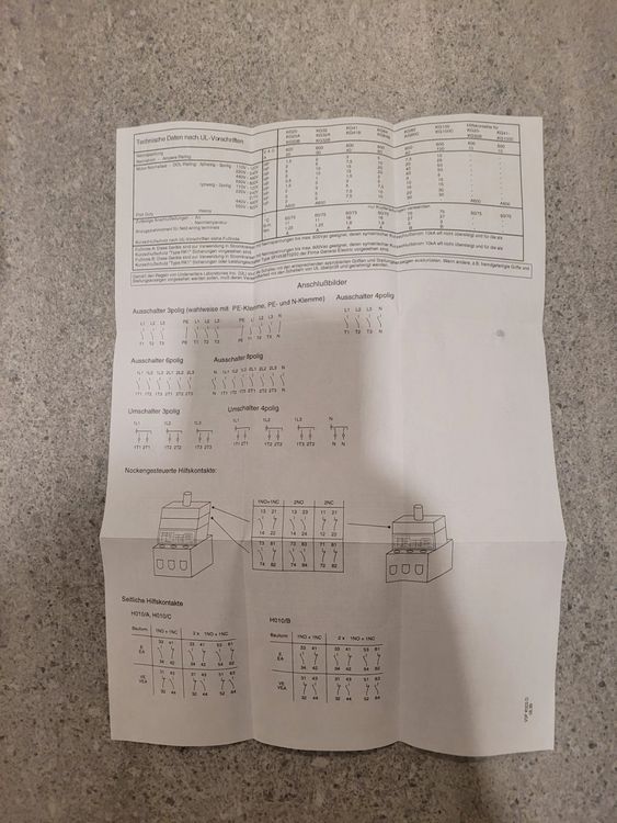 Hauptschalter Kraus & Naimer KG20 K300 KS51 (Neu und originalverpackt ...